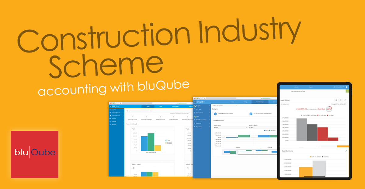 Construction Industry Scheme (CIS) accounting with bluQube